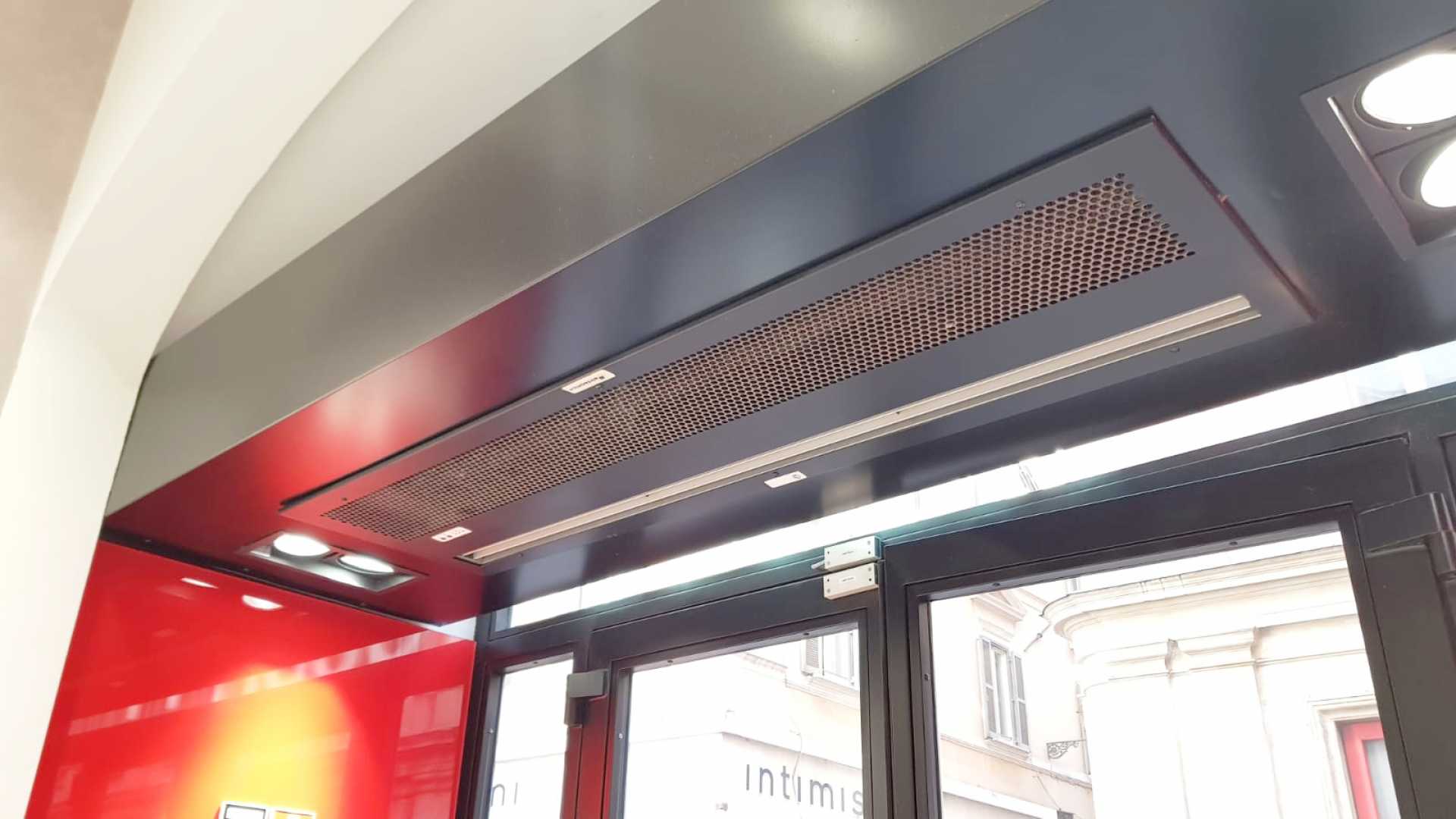 Air curtains photo gallery